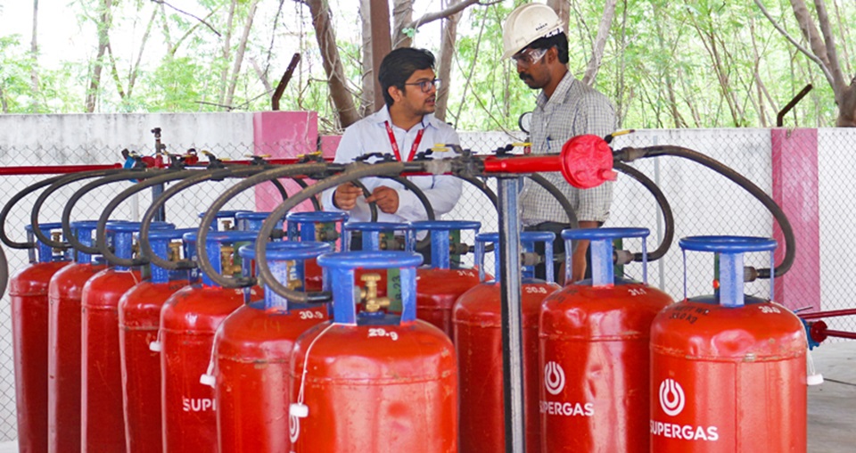 Efficient & Safe LOT LPG Cylinder Storage with SLOT
