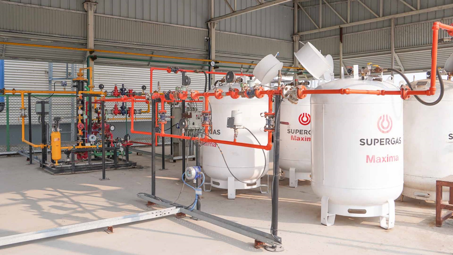 450 kg Jumbo Cylinder | Maxima Cylinder Installation for Industries