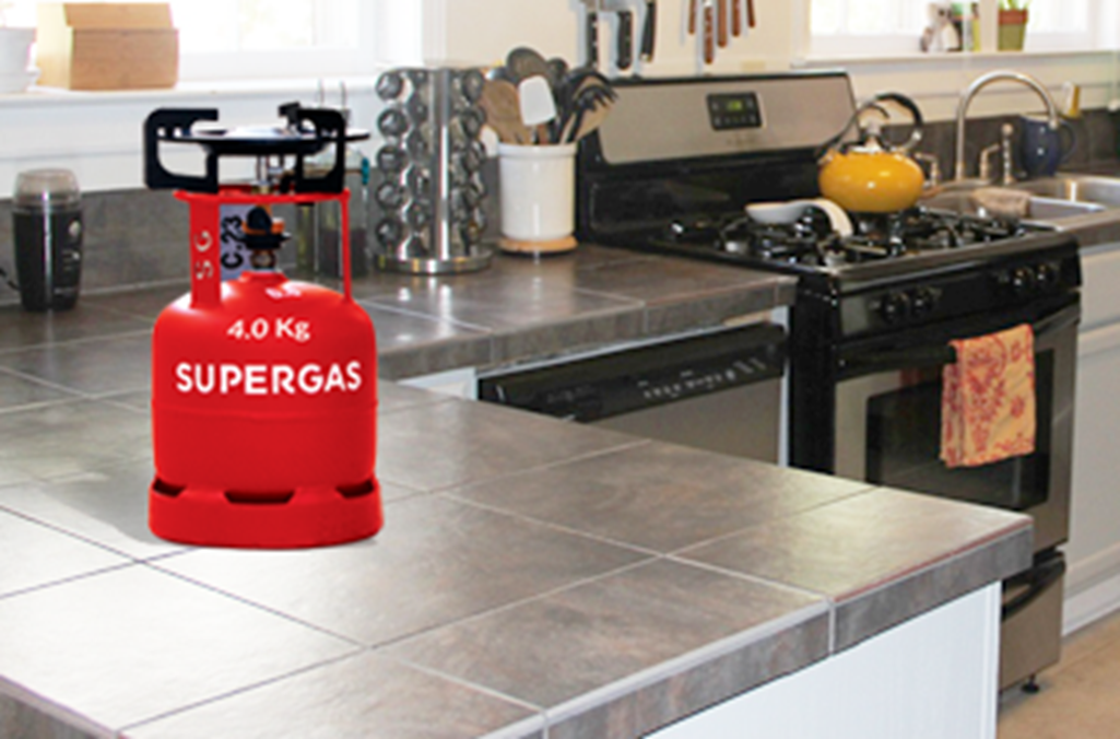 4Kg LPG Cylinder from SUPERGAS | A small gas cylinder for Home