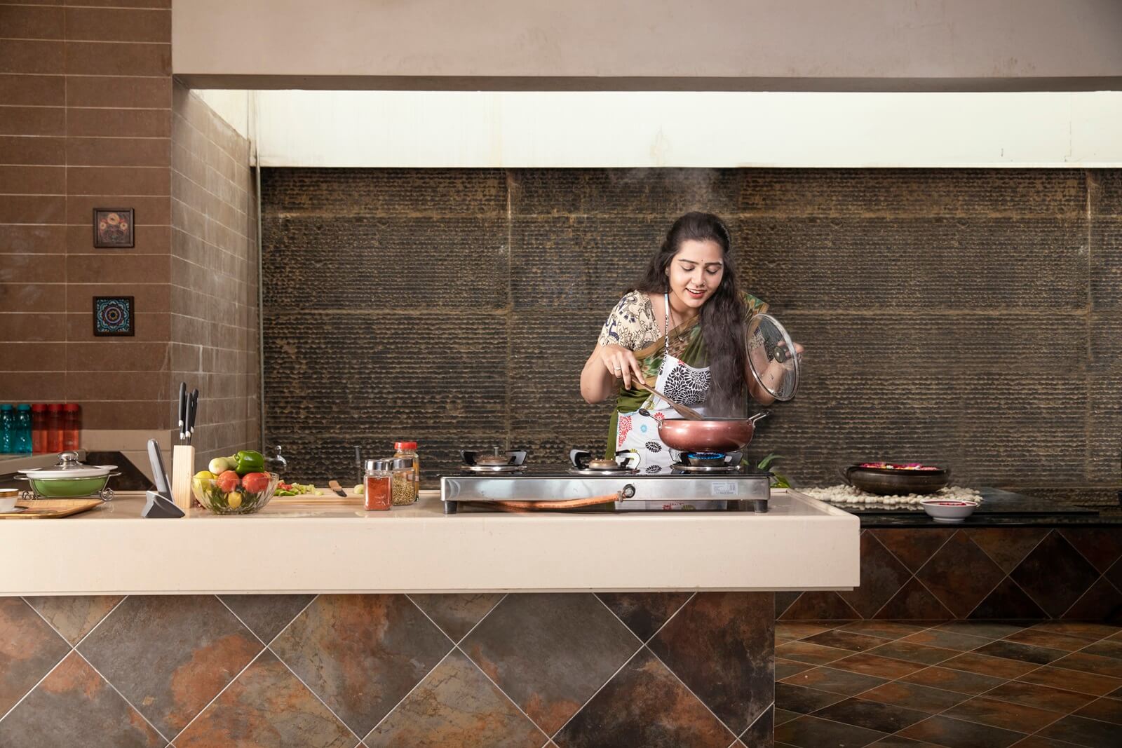 Multiple Uses of LPG for Cooking with Domestic Gas Connection