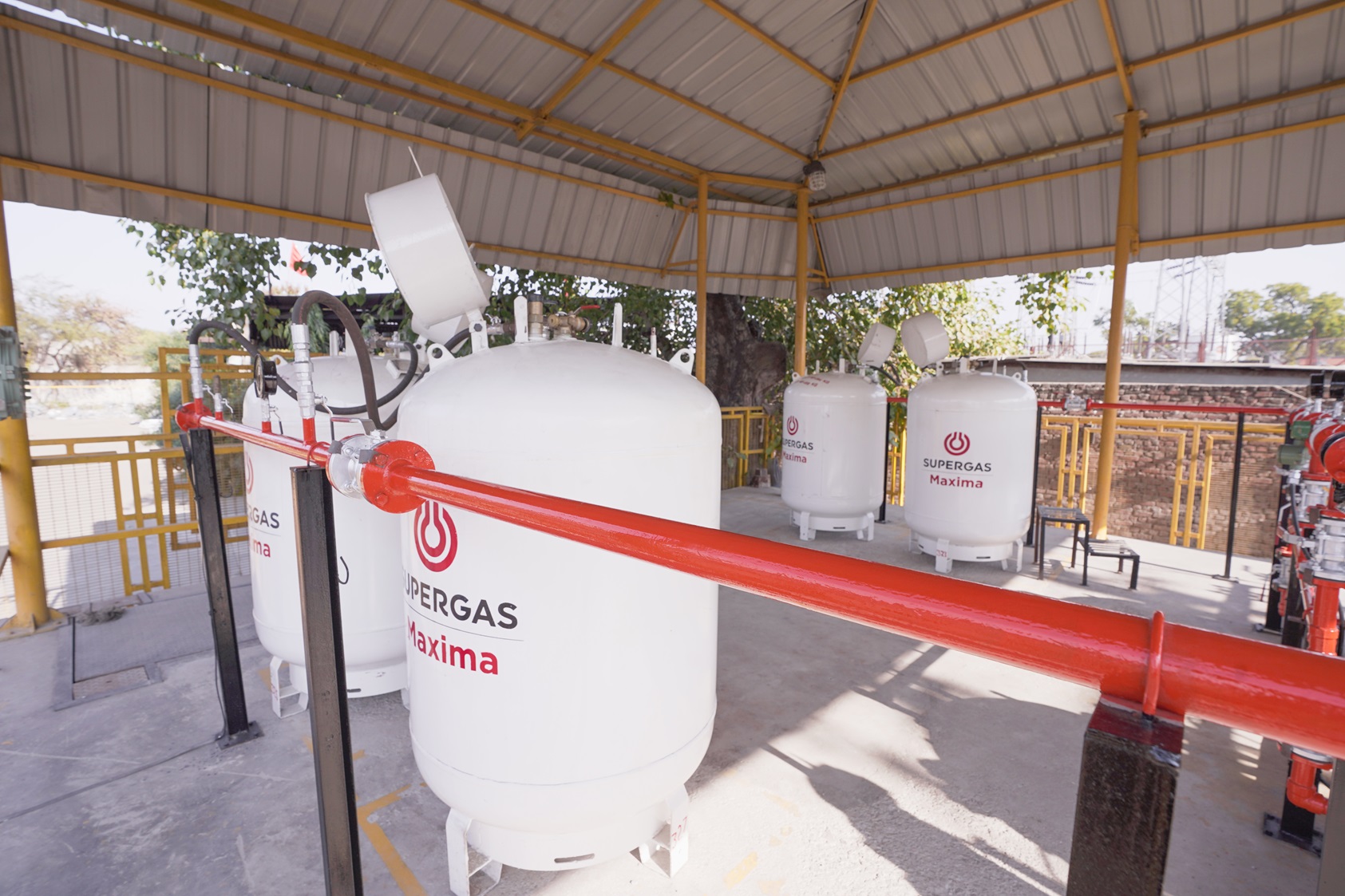 LPG Liquid Trap from SUPERGAS to trap heavy condense particles in the fuel