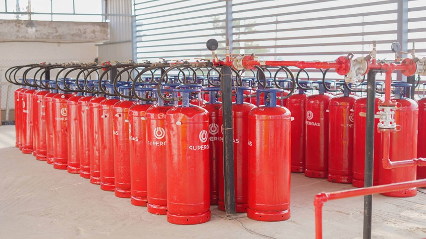Industrial LPG Gas | SUPERGAS LPG Cylinders for Industrial Use