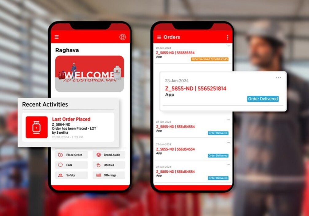 SUPERGAS Care App | Manage LPG Orders & Services Online